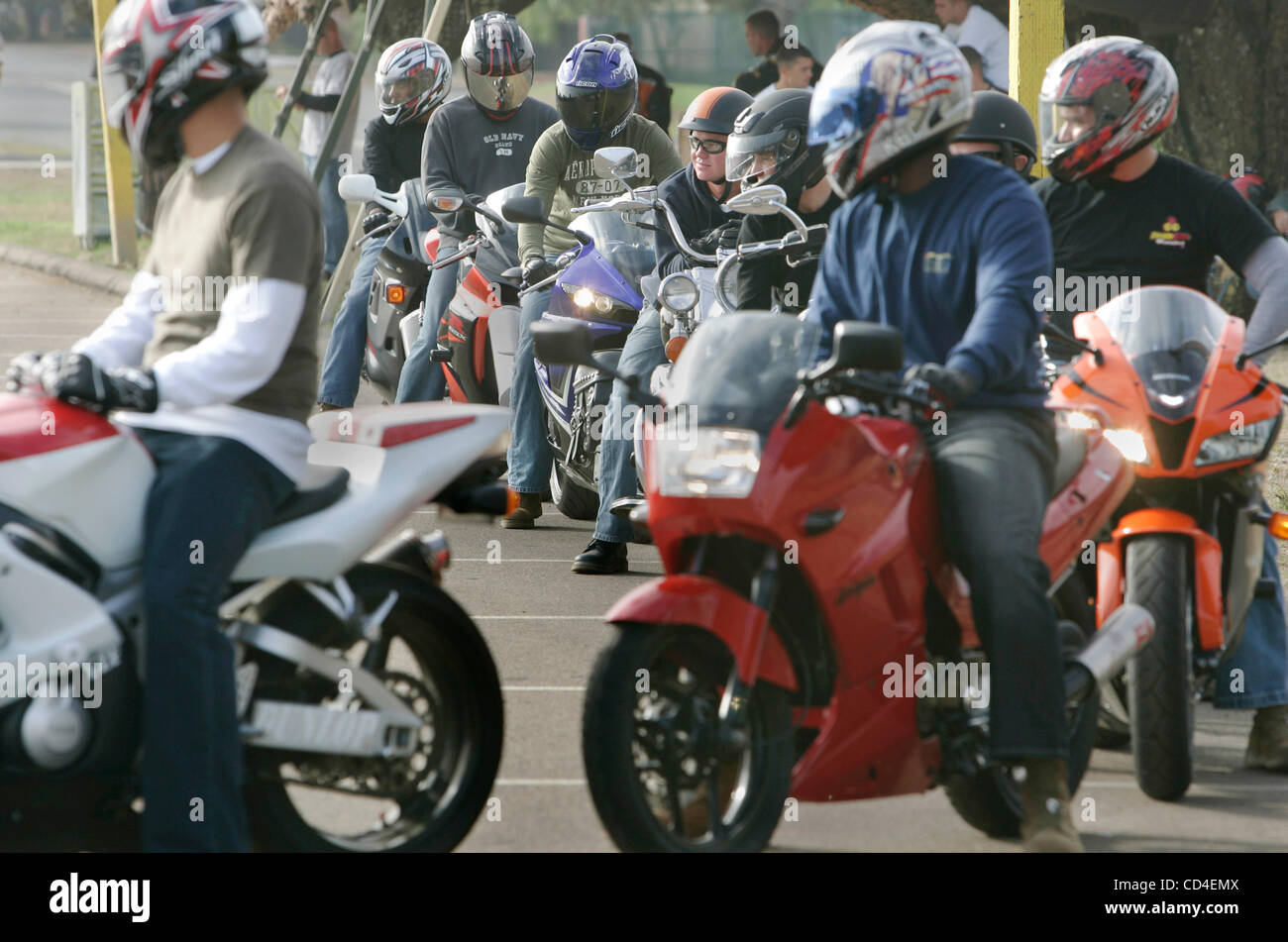 October 3rd, 2008, Camp Pendleton, California, USA. Marines and Sailors ...