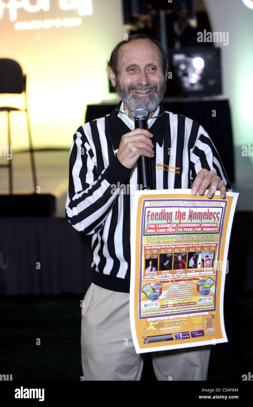 Walter Day, promoting a fundraiser called "Feed the Homeless" sponsored ...