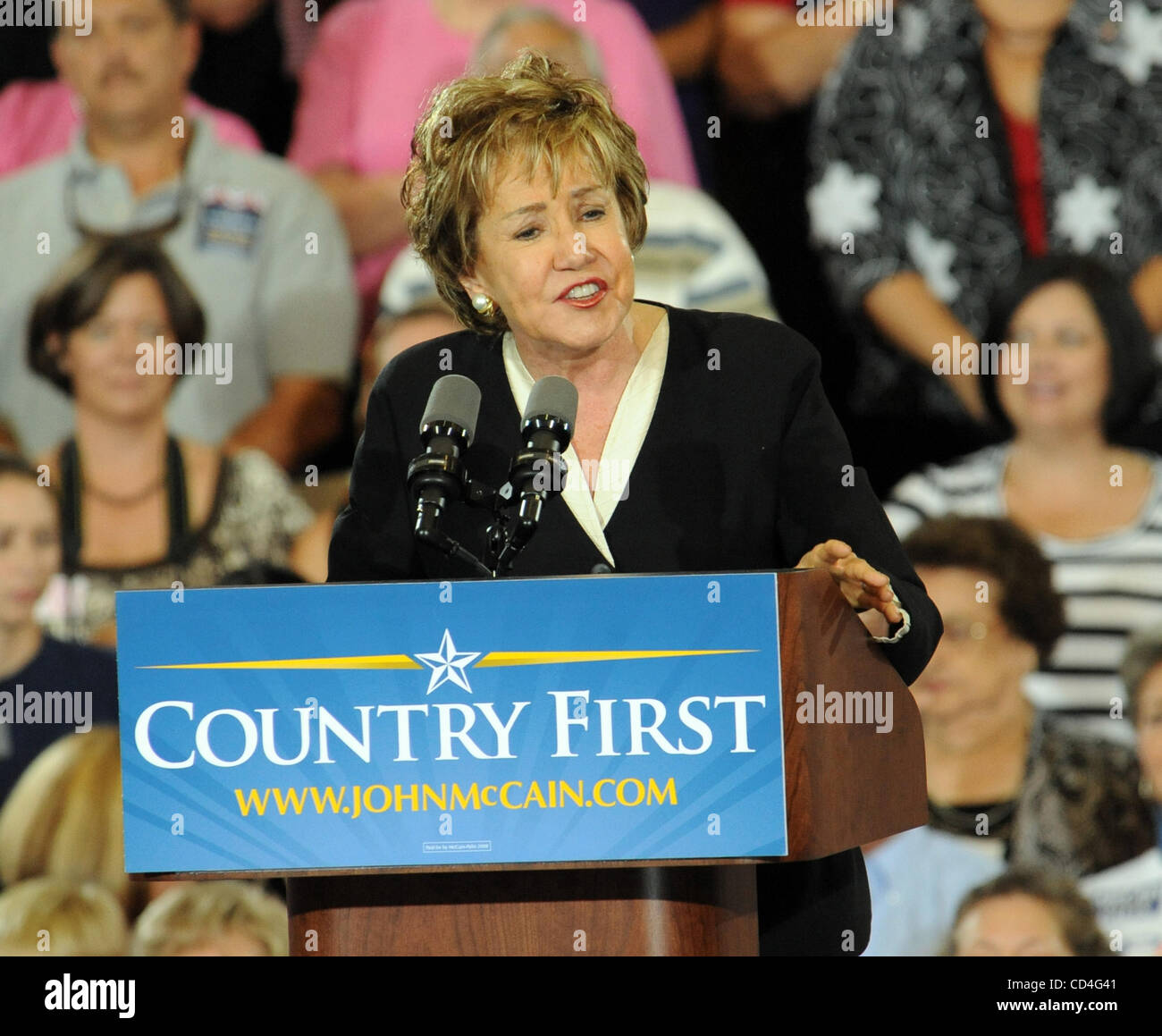 Oct 7, 2008 - Greenville, North Carolina; USA - North Carolina Senator ...