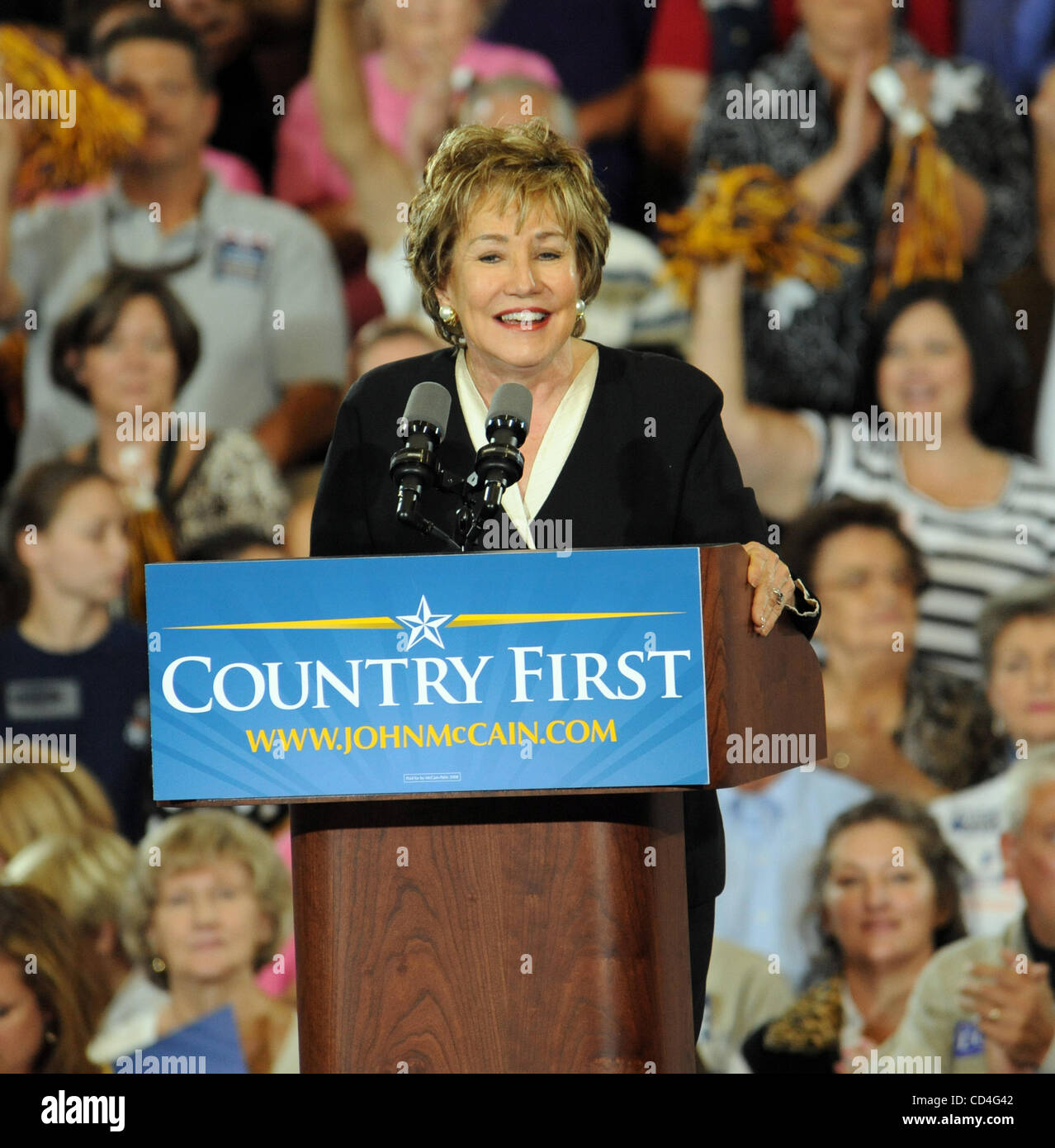 Oct 7, 2008 - Greenville, North Carolina; USA - North Carolina Senator ...