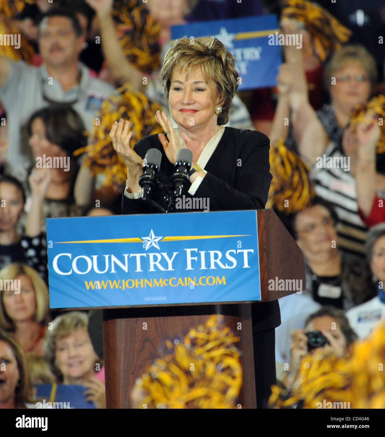 Oct 7, 2008 - Greenville, North Carolina; USA - North Carolina Senator ...