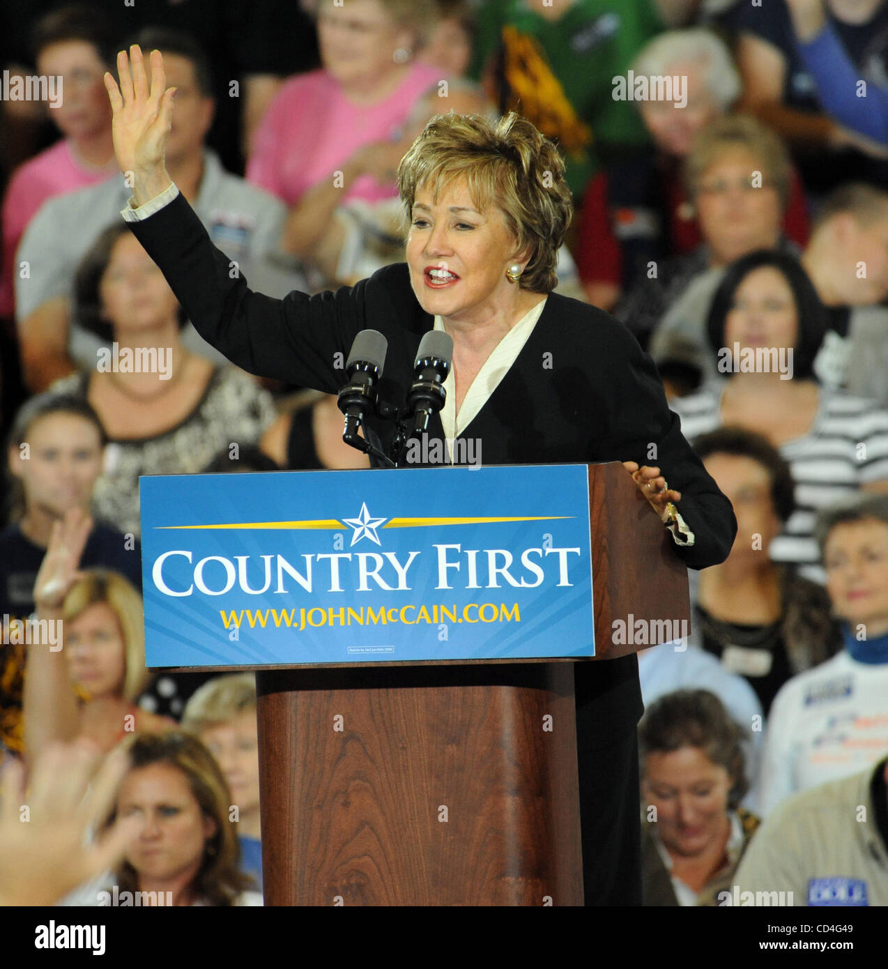 Oct 7, 2008 - Greenville, North Carolina; USA - North Carolina Senator ...