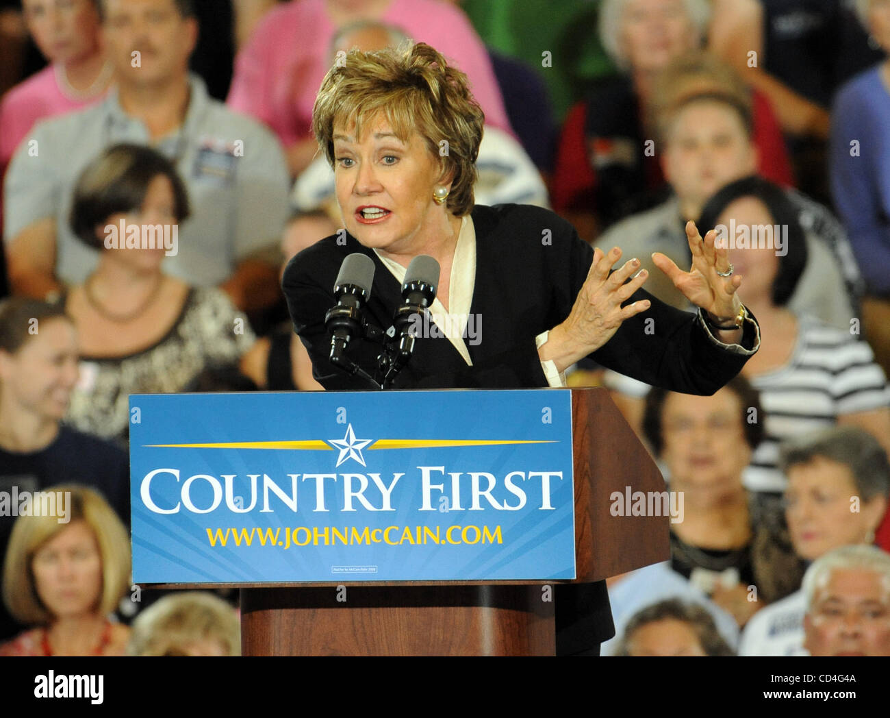 Oct 7, 2008 - Greenville, North Carolina; USA - North Carolina Senator ...