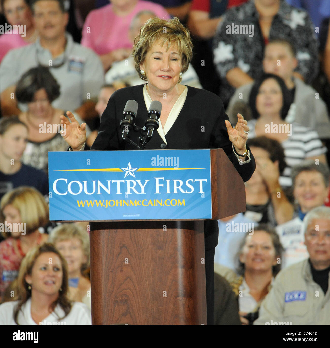 Oct 7, 2008 - Greenville, North Carolina; USA - North Carolina Senator ...