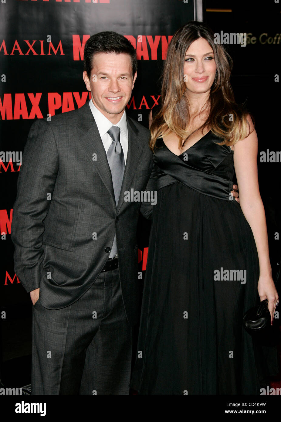 Oct 13, 2008 - Hollywood, California, USA - Actor MARK WAHLBERG & RHEA ...