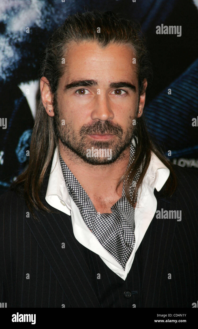 Oct 15, 2008 - New York, NY, USA - Actor COLIN FARRELL at the New York ...
