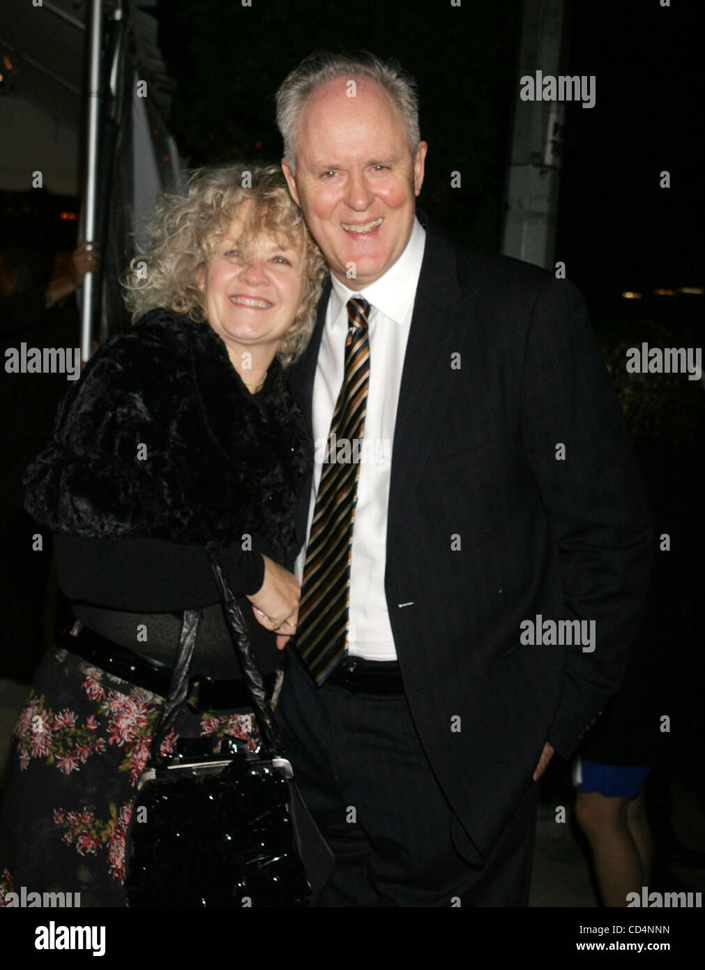 Oct 16, 2008 - New York, NY, USA - Actor JOHN LITHGOW and MARY YEAGER ...
