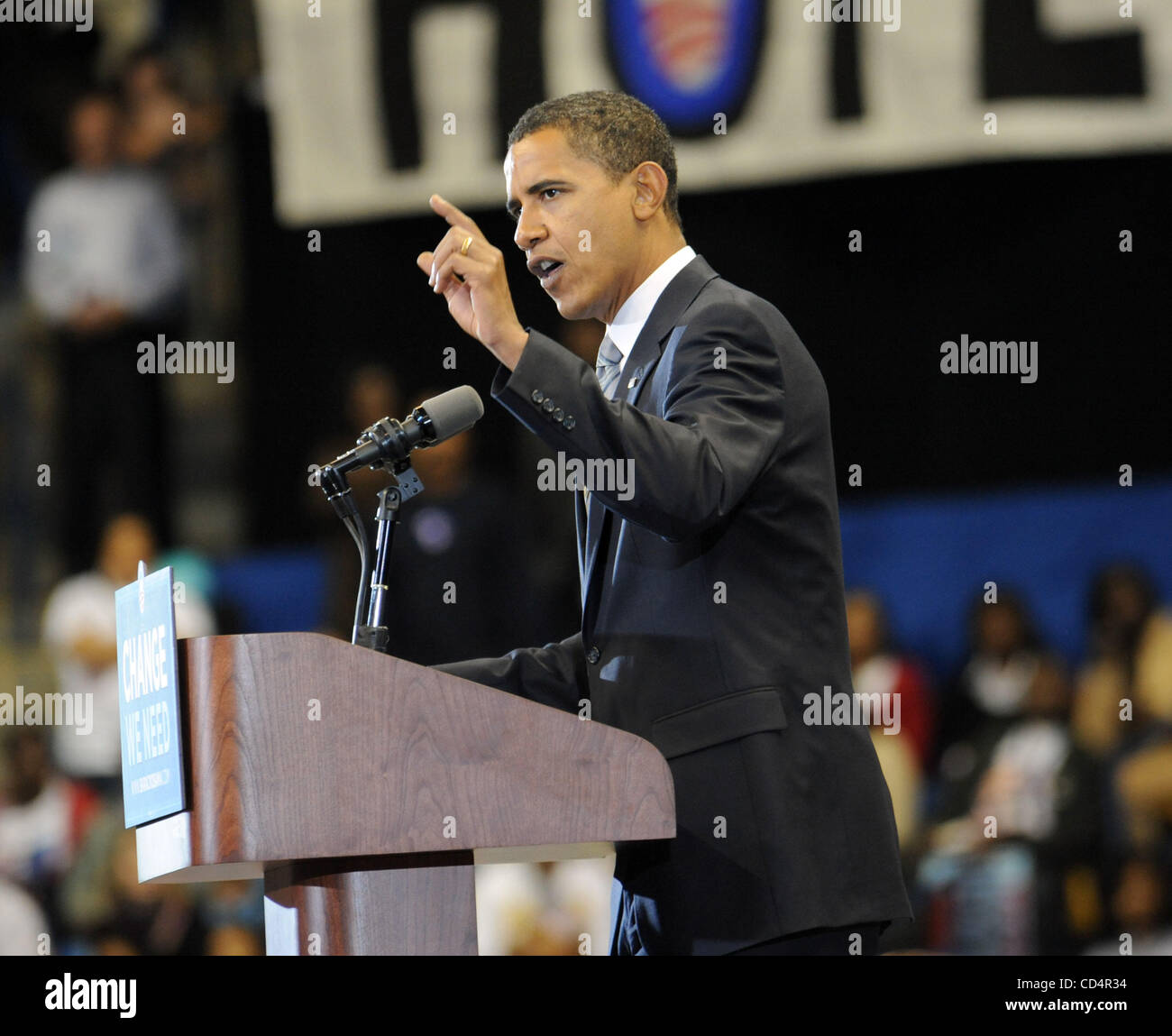 Oct 19, 2008 - Fayetteville, North Carolina; USA - Democratic ...