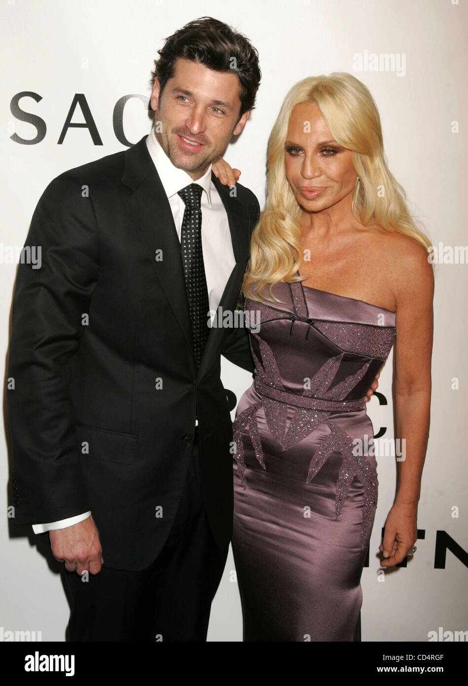 Oct 20, 2008 - New York, NY, USA - Actor PATRICK DEMPSEY and designer ...