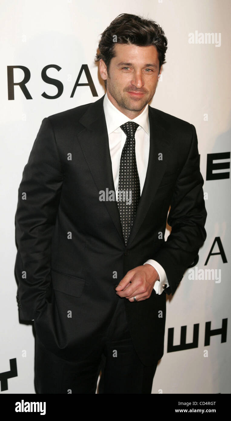 Oct 20, 2008 - New York, NY, USA - Actor PATRICK DEMPSEY at the ...