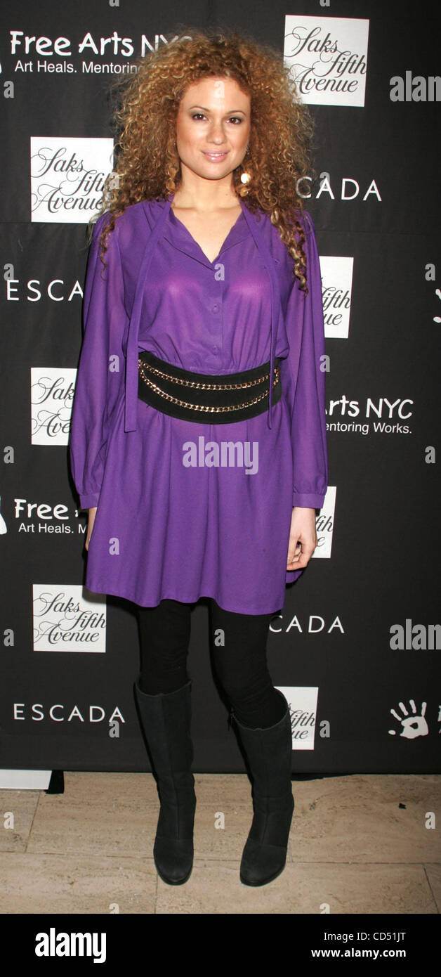 Oct 30, 2008 - New York, NY, USA - Singer MIRI BEN-ARI at the Escada ...
