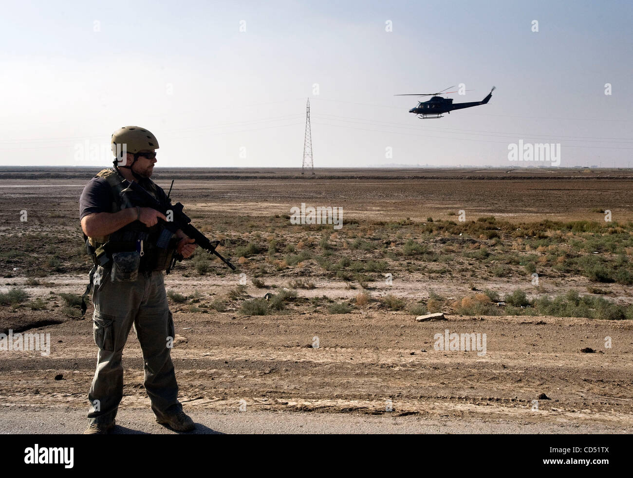 Oct 31, 2008 - Iraq - A contract U.S. State Department security guard ...