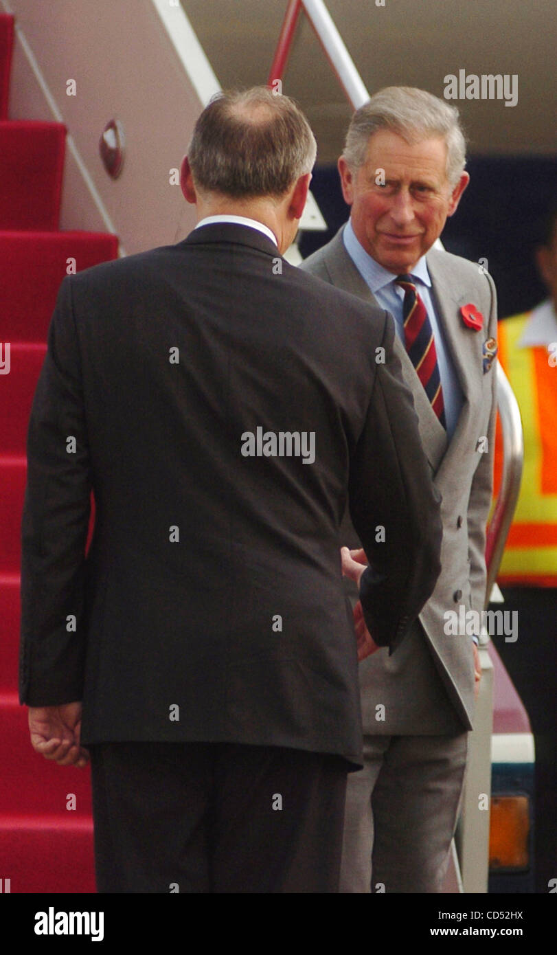 Britain's Prince Charles arrives at Halim Perdana Kusuma airport in ...