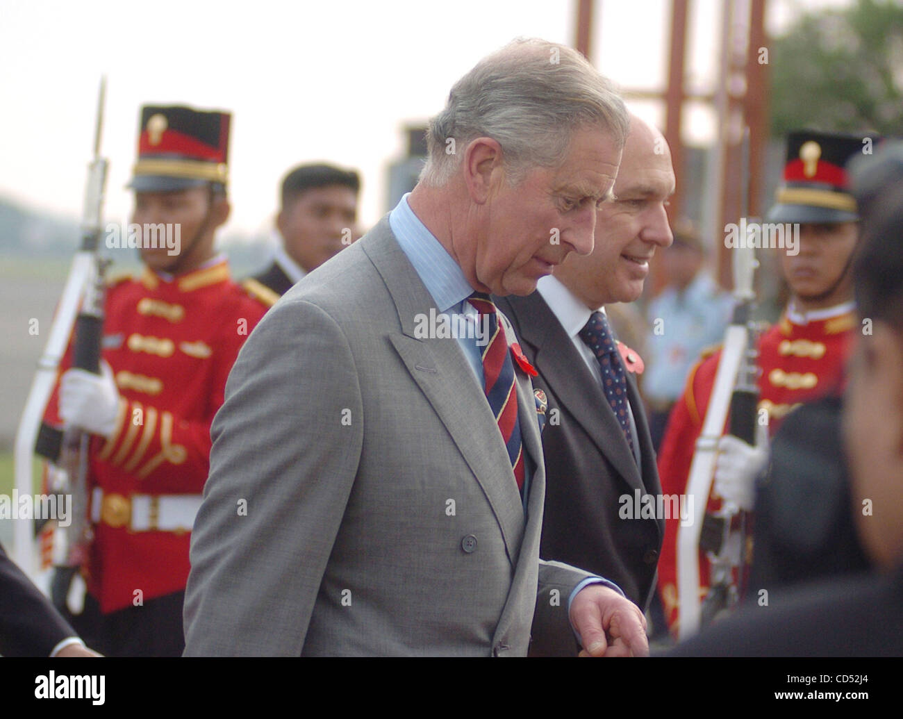 Britain's Prince Charles arrives at Halim Perdana Kusuma airport in ...
