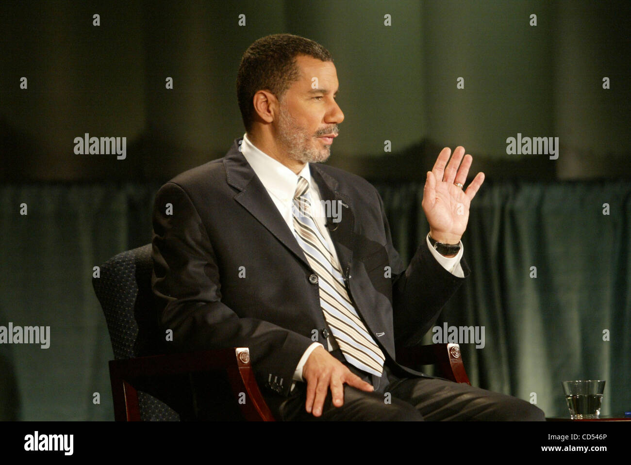 New York Governor David Paterson is interviewed by Thirteen/WNET ...