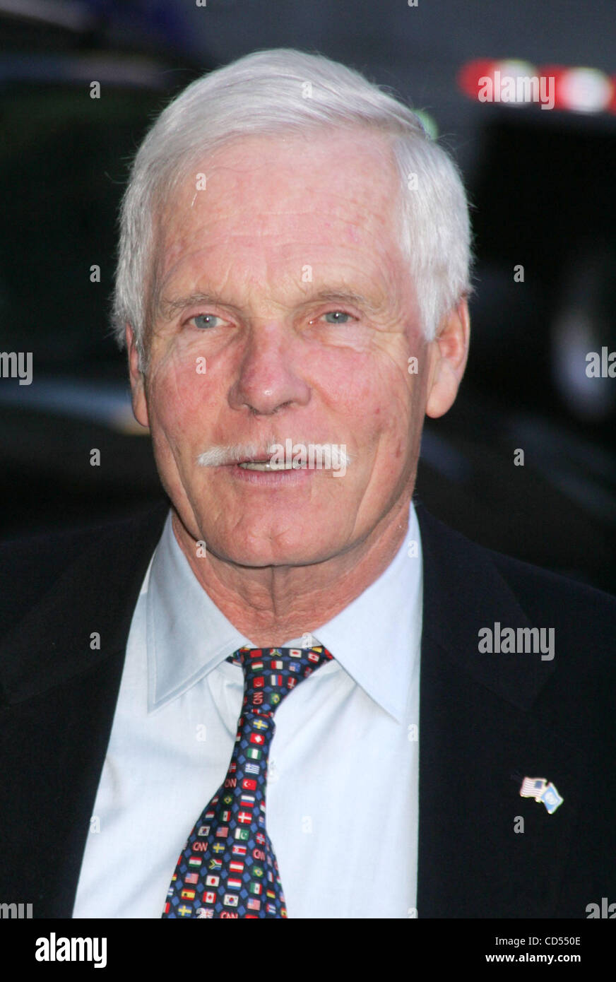 Nov 10, 2008 - New York, NY, USA - Businessman TED TURNER arrives for ...