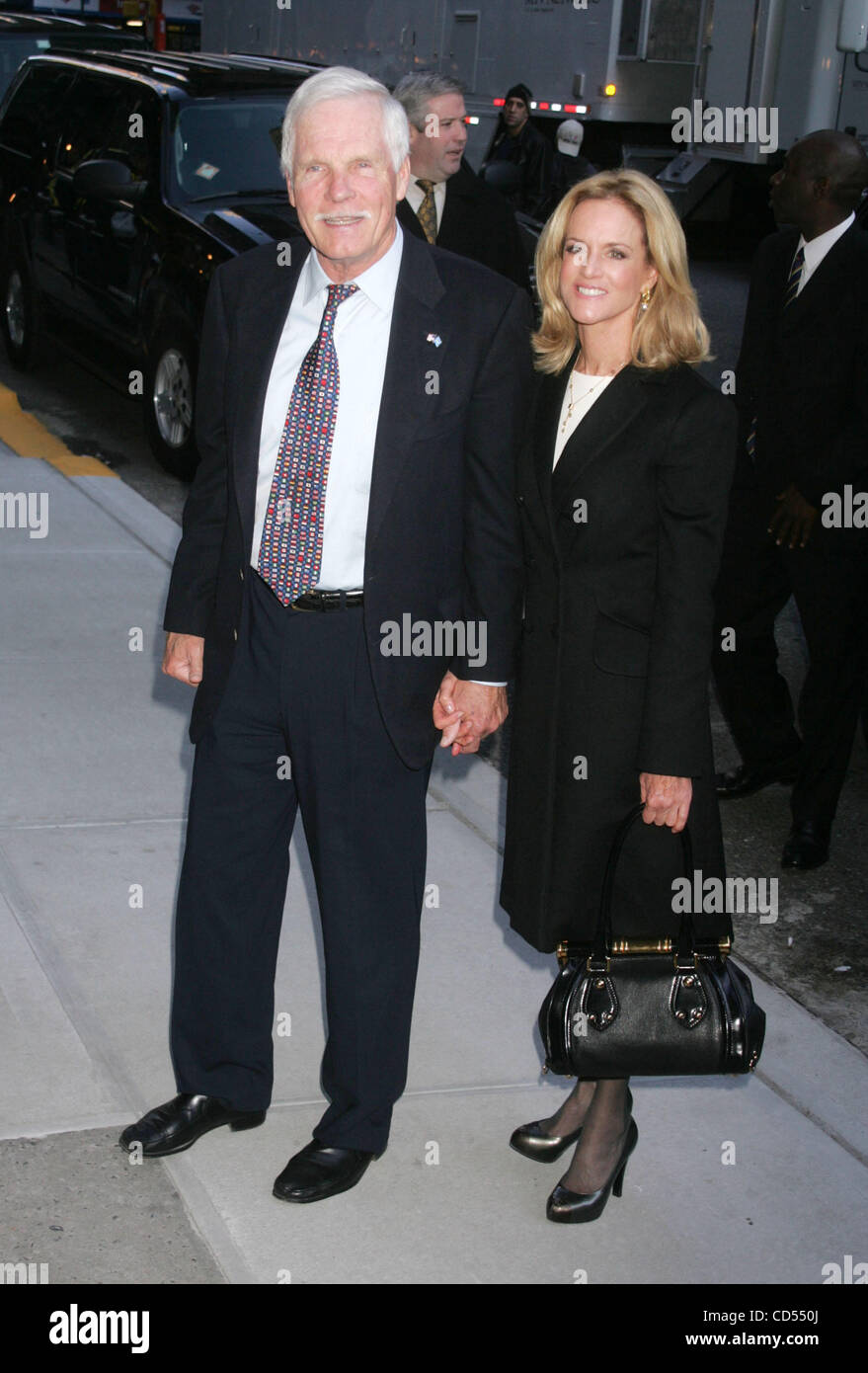 Nov 10, 2008 - New York, NY, USA - Businessman TED TURNER and his ...