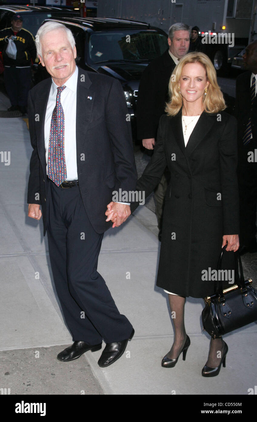 Nov 10, 2008 - New York, NY, USA - Businessman TED TURNER and his ...