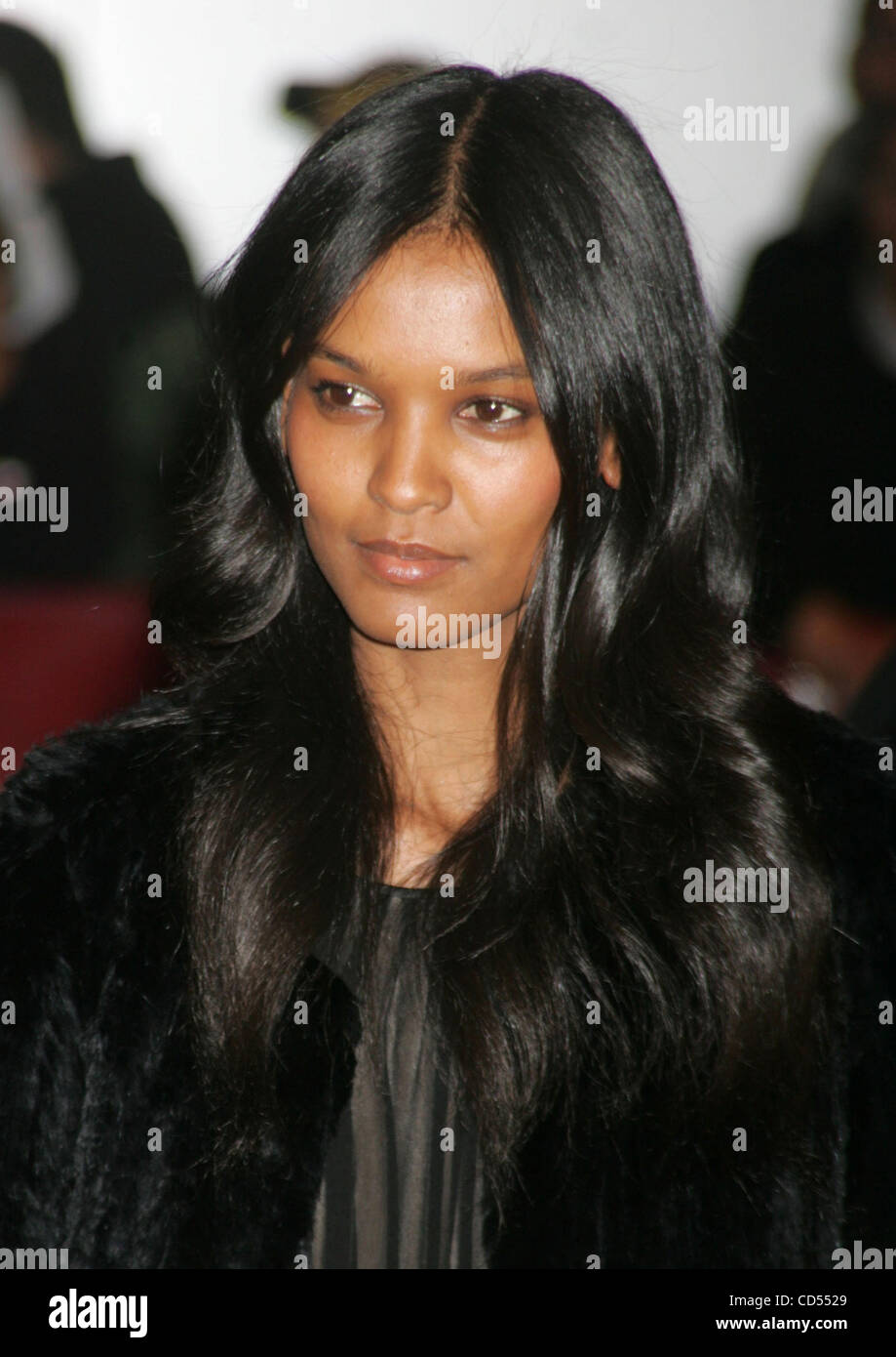 Nov 10, 2008 - New York, NY, USA - Model LIYA KEBEDE at the arrivals ...