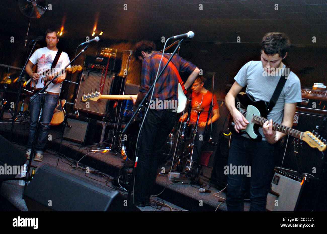 John Tipton/ZUMA Press The band Women from Clagary, Albert Canada, play ...