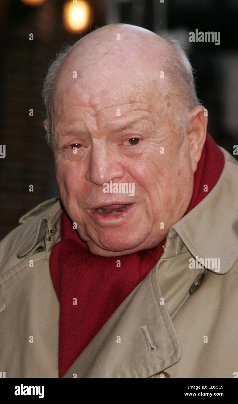 Nov 11, 2008 - New York, NY, USA - Comedian DON RICKLES arrives for his ...