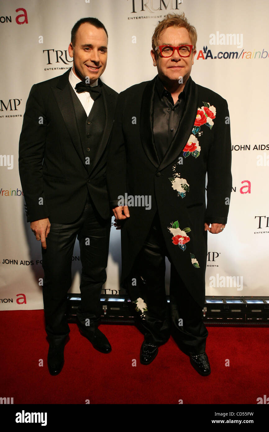 Partner of sir elton john hi-res stock photography and images - Alamy