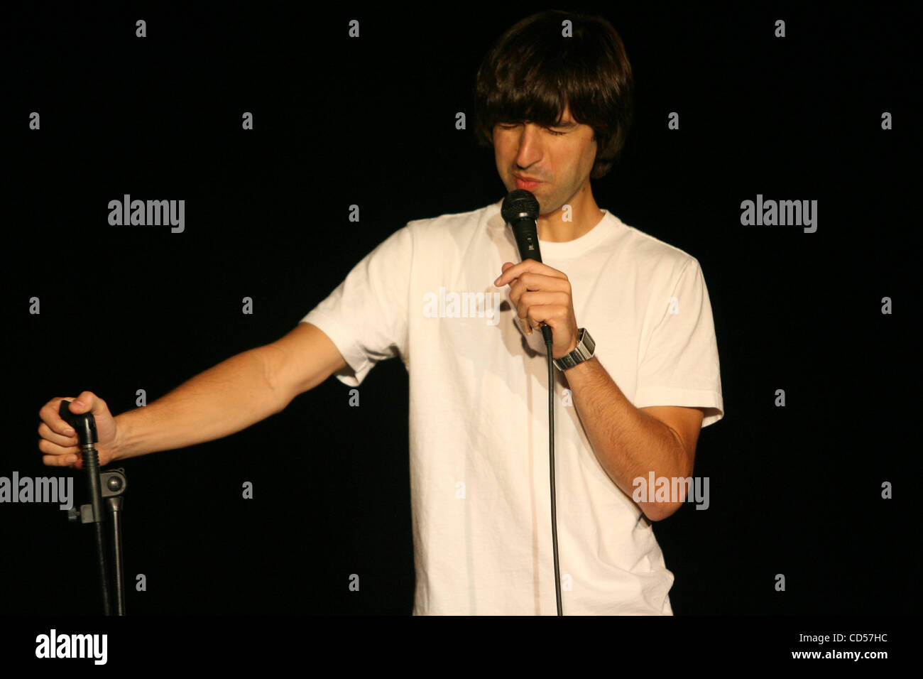 Dimitri Martin made an appearance at the "Hold for the Laughs" show at ...