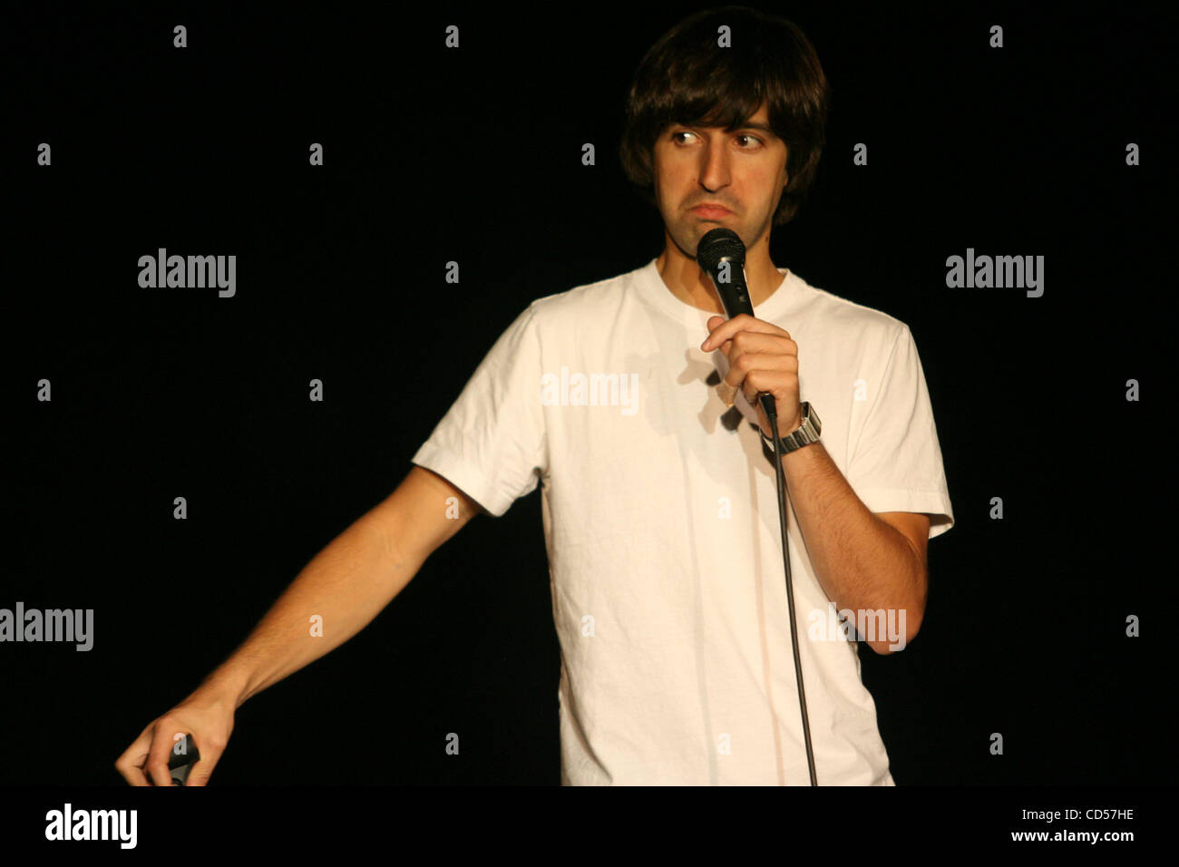 Dimitri Martin made an appearance at the "Hold for the Laughs" show at ...