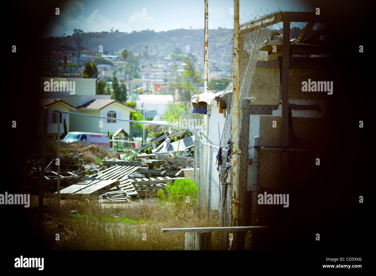 Tijuana side of the wall hi-res stock photography and images - Alamy