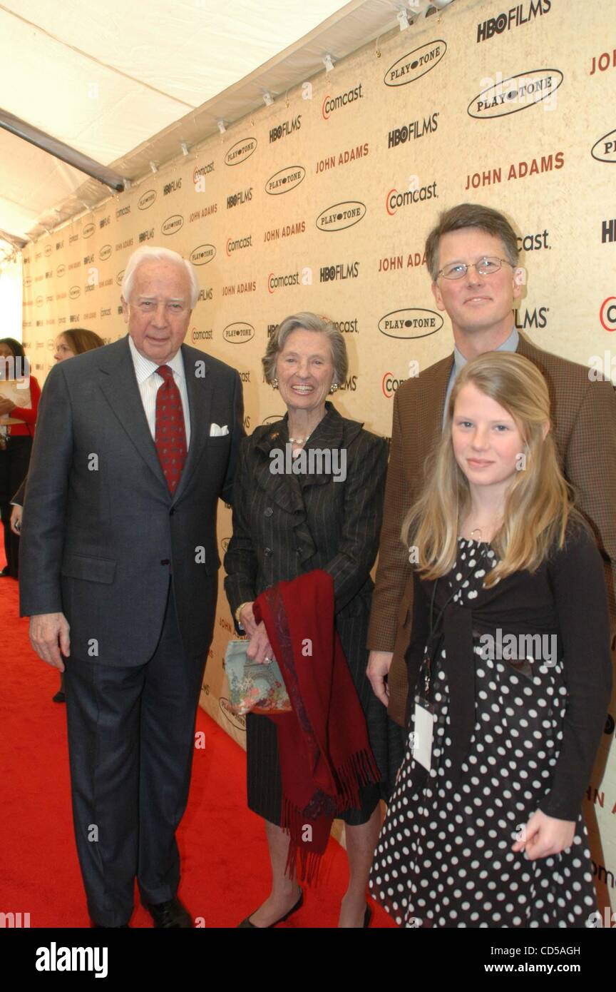 American historian, David McCullough and his family, at the Richmond ...