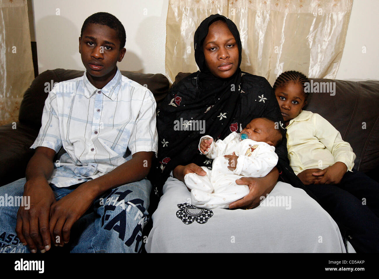 Mar 11, 2008 - Bronx, New York, USA - The surviving Magassa family ...