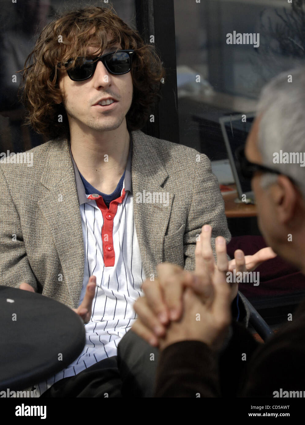 (l to r) Nic Sheff and his father David Sheff talk about how it was to ...