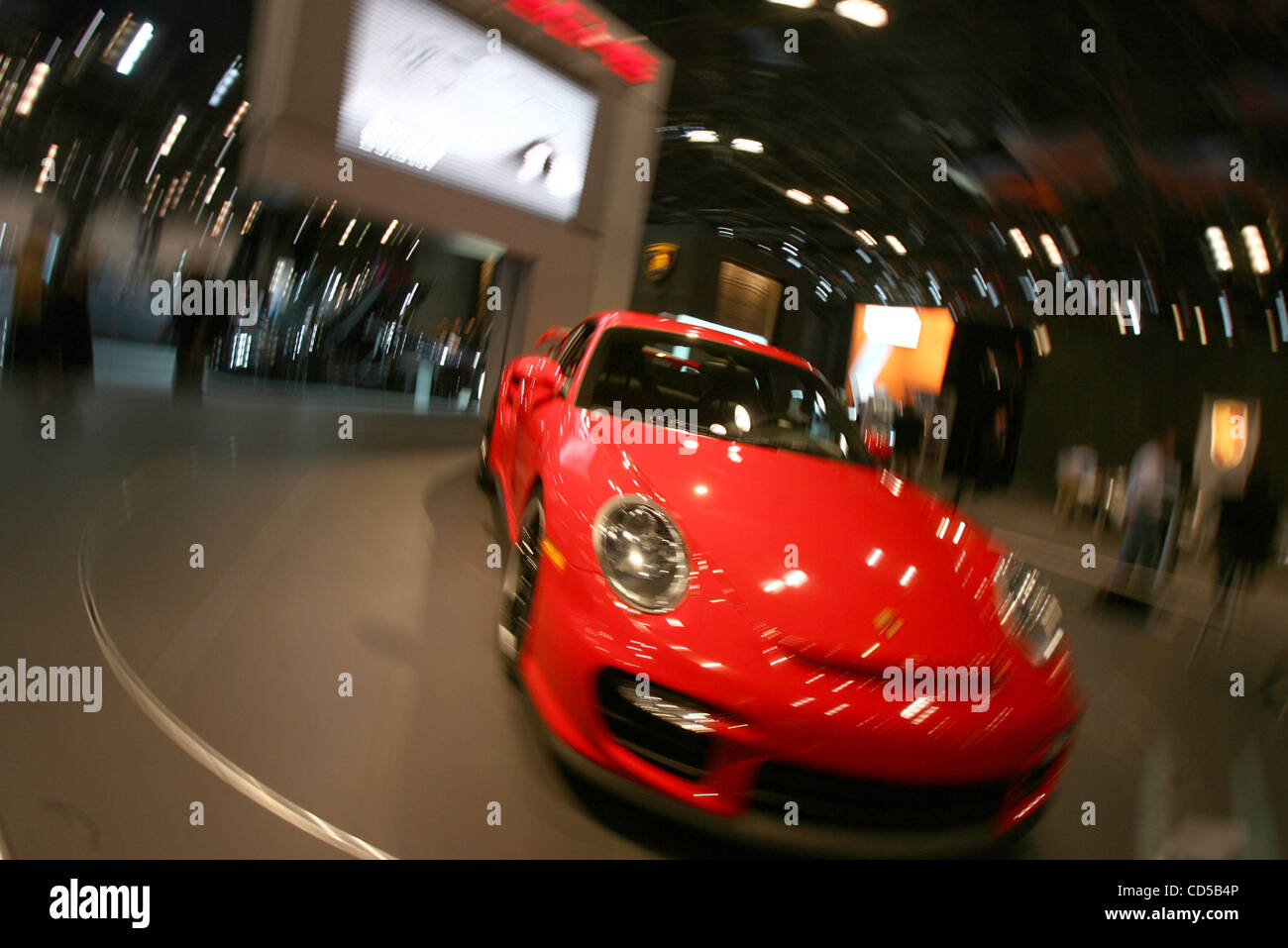 Mar 19, 2008 - New York, New York, USA - The Porsche 911 Turbo is shown ...