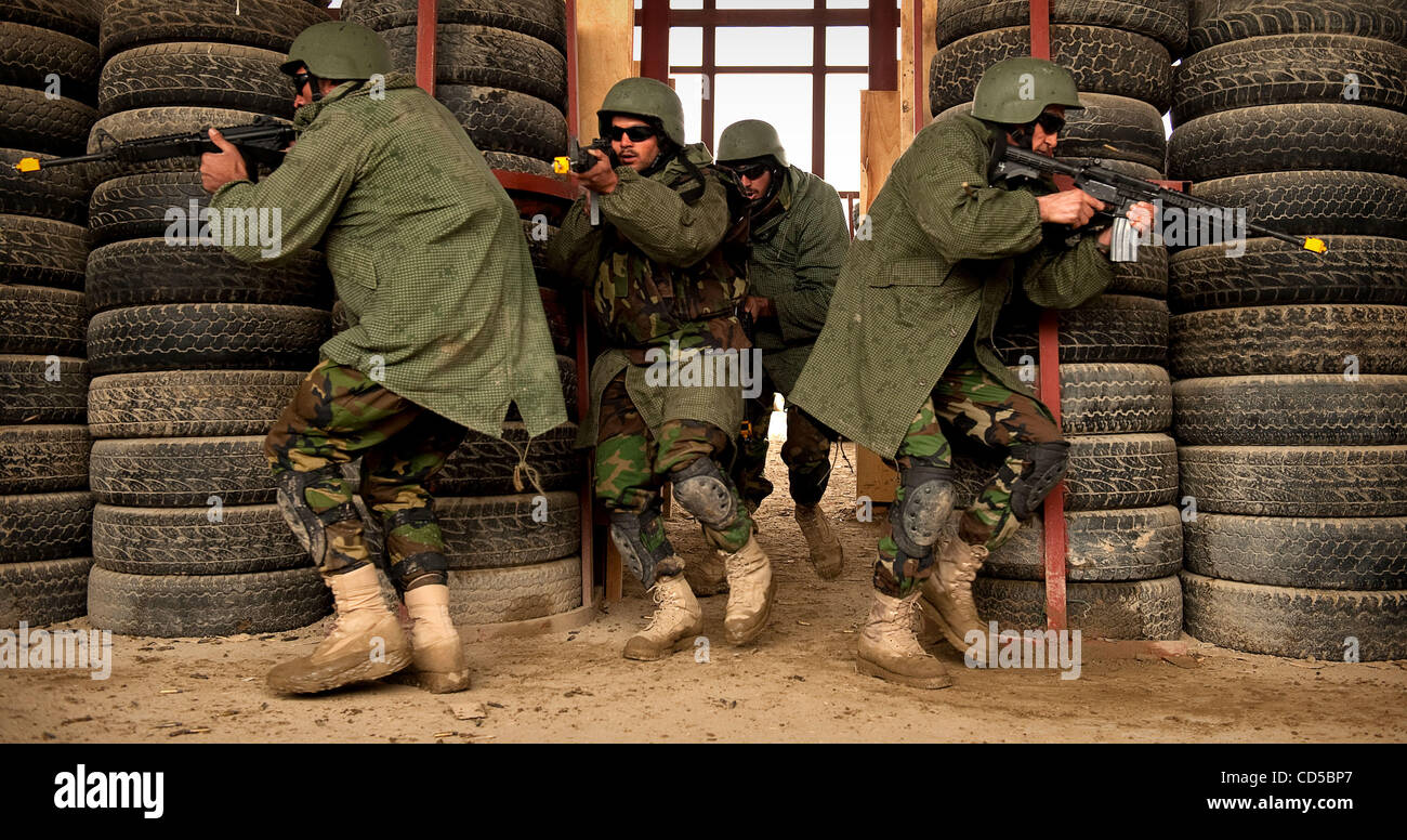 Apr 09, 2008 - Camp Morehead, Afghanistan - Afghan Commandos go through ...