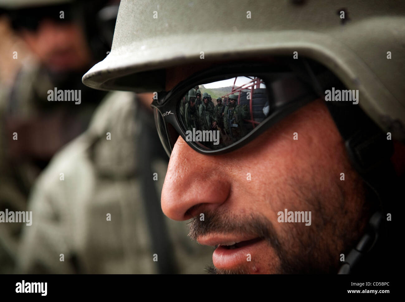 Apr 09, 2008 - Camp Morehead, Afghanistan - Afghan Commandos stand ...