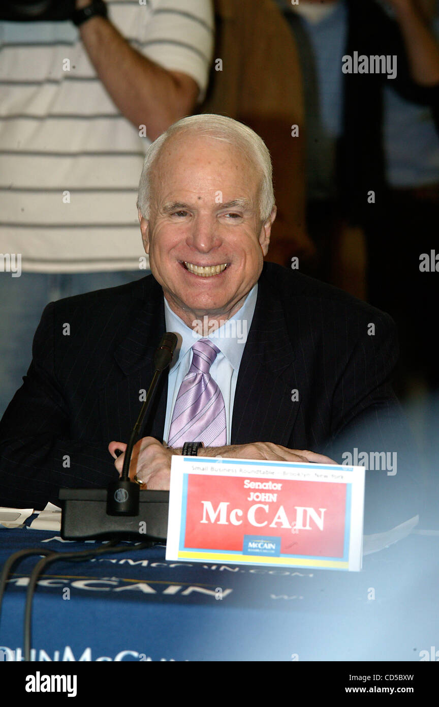 Apr. 10, 2008 - New York, New York, U.S. - Senator John McCain And ...