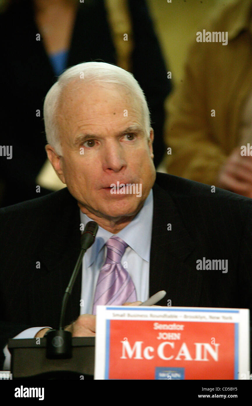 Apr. 10, 2008 - New York, New York, U.S. - Senator John McCain And ...