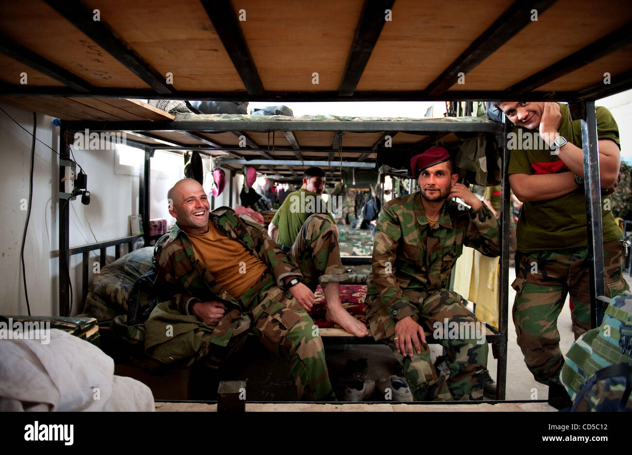 Apr 11, 2008 - Camp Hero, Afghanistan - Afghan Commandos enjoy some ...