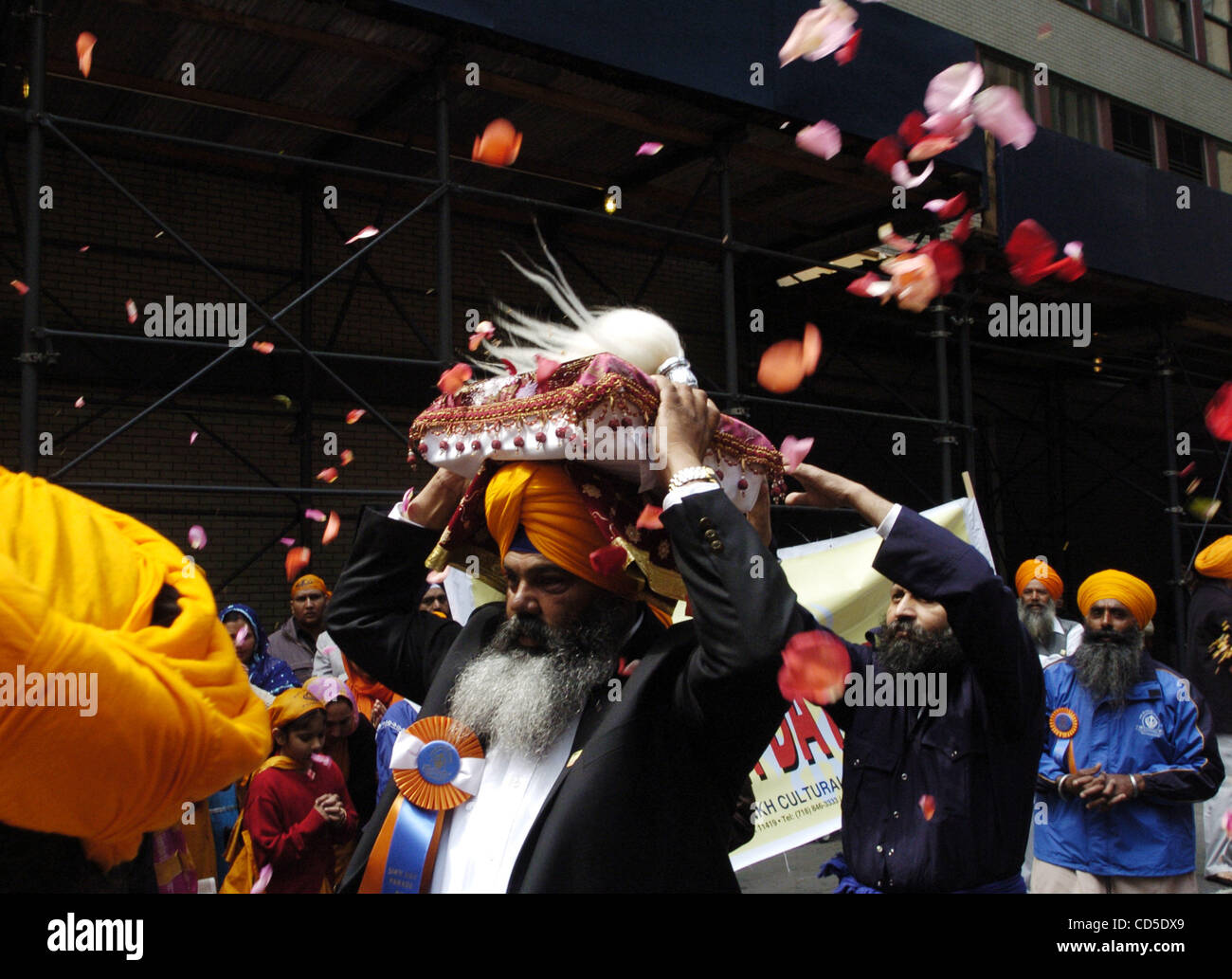 21st Annual Sikh Day Parade along Broadway Stock Photo - Alamy
