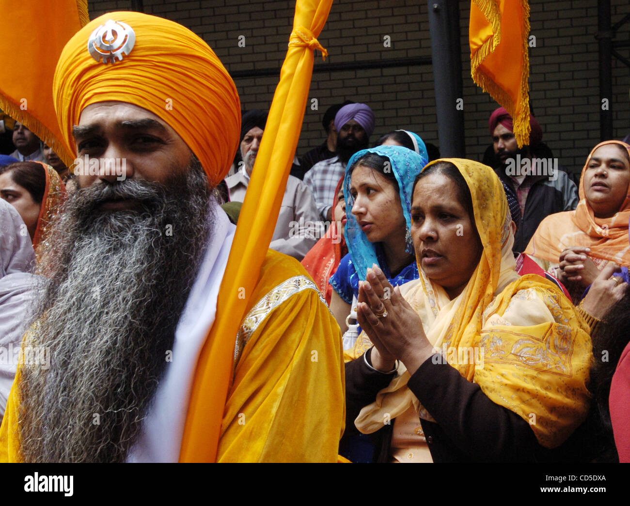 21st Annual Sikh Day Parade along Broadway Stock Photo - Alamy
