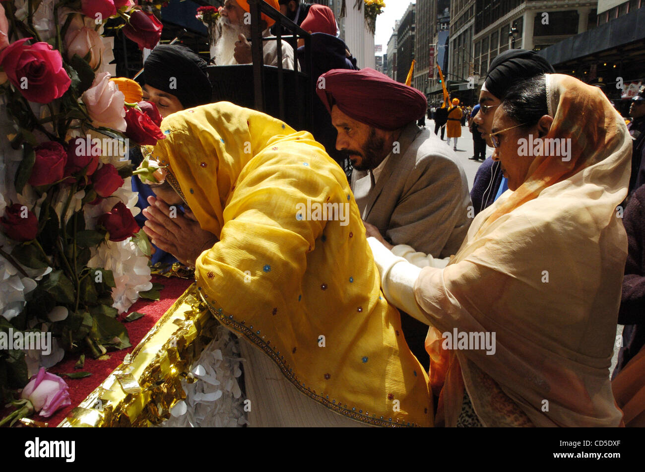 21st Annual Sikh Day Parade along Broadway Stock Photo - Alamy
