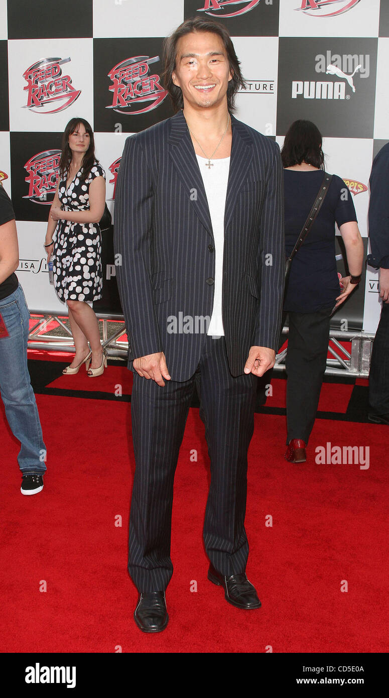 Carl Yune at the Speed Racer Premiere held at the Nokia Theater, Los ...