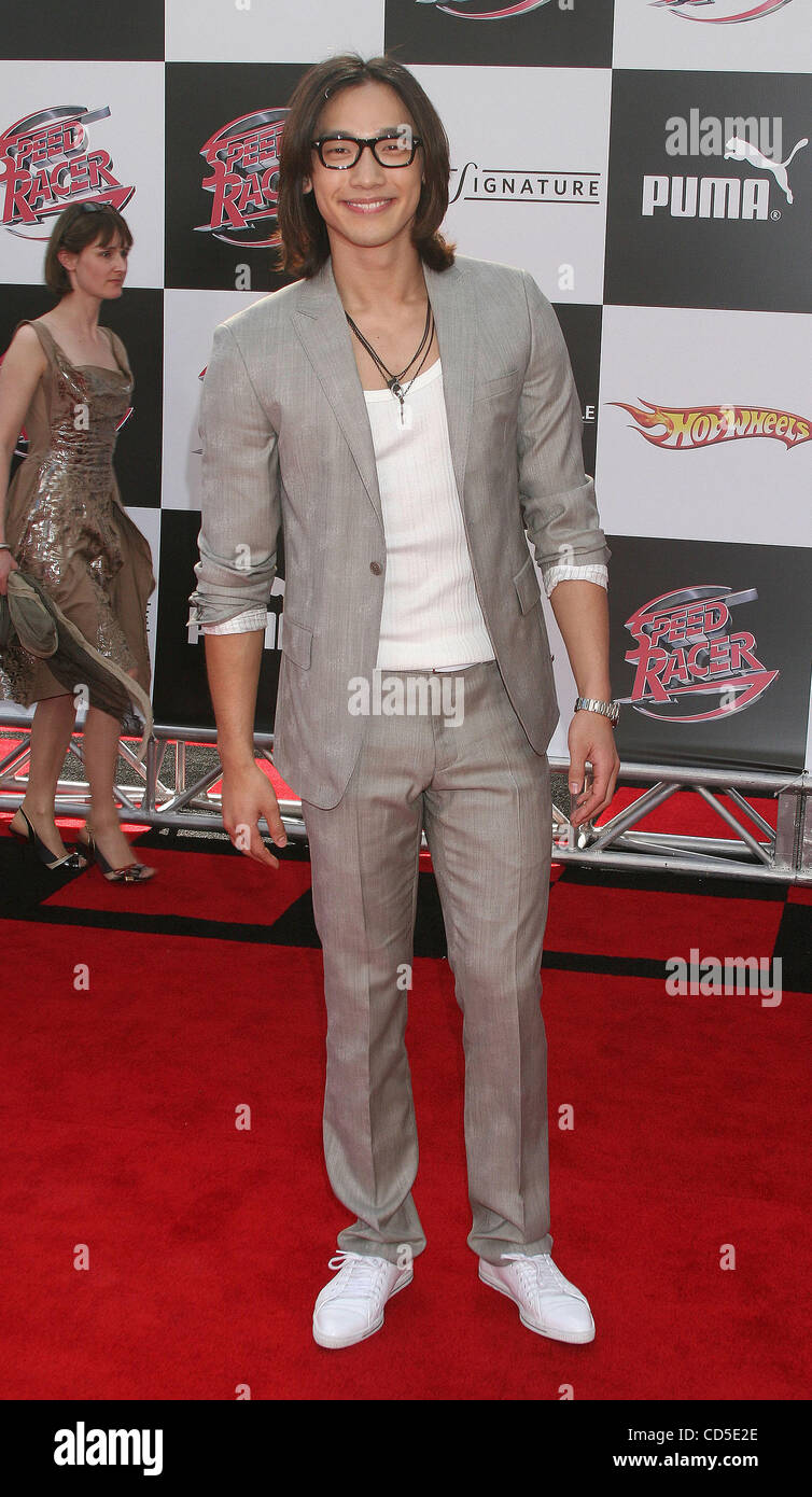 Rain at the Speed Racer Premiere held at the Nokia Theater, Los Angeles ...
