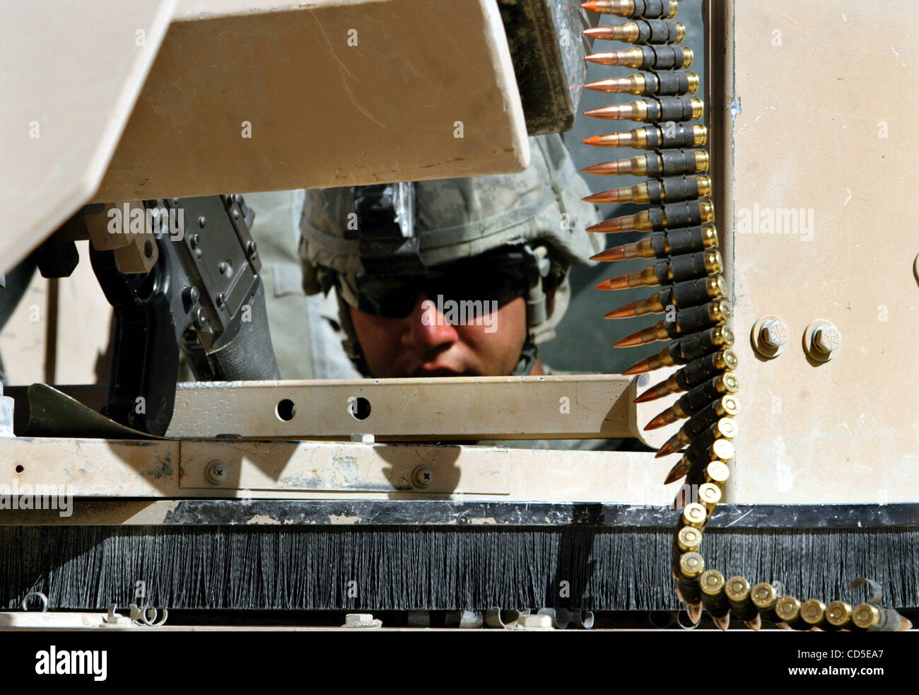 Apr 29, 2008 - Paktya Province, Afghanistan - Link rounds of 7.62mm ...