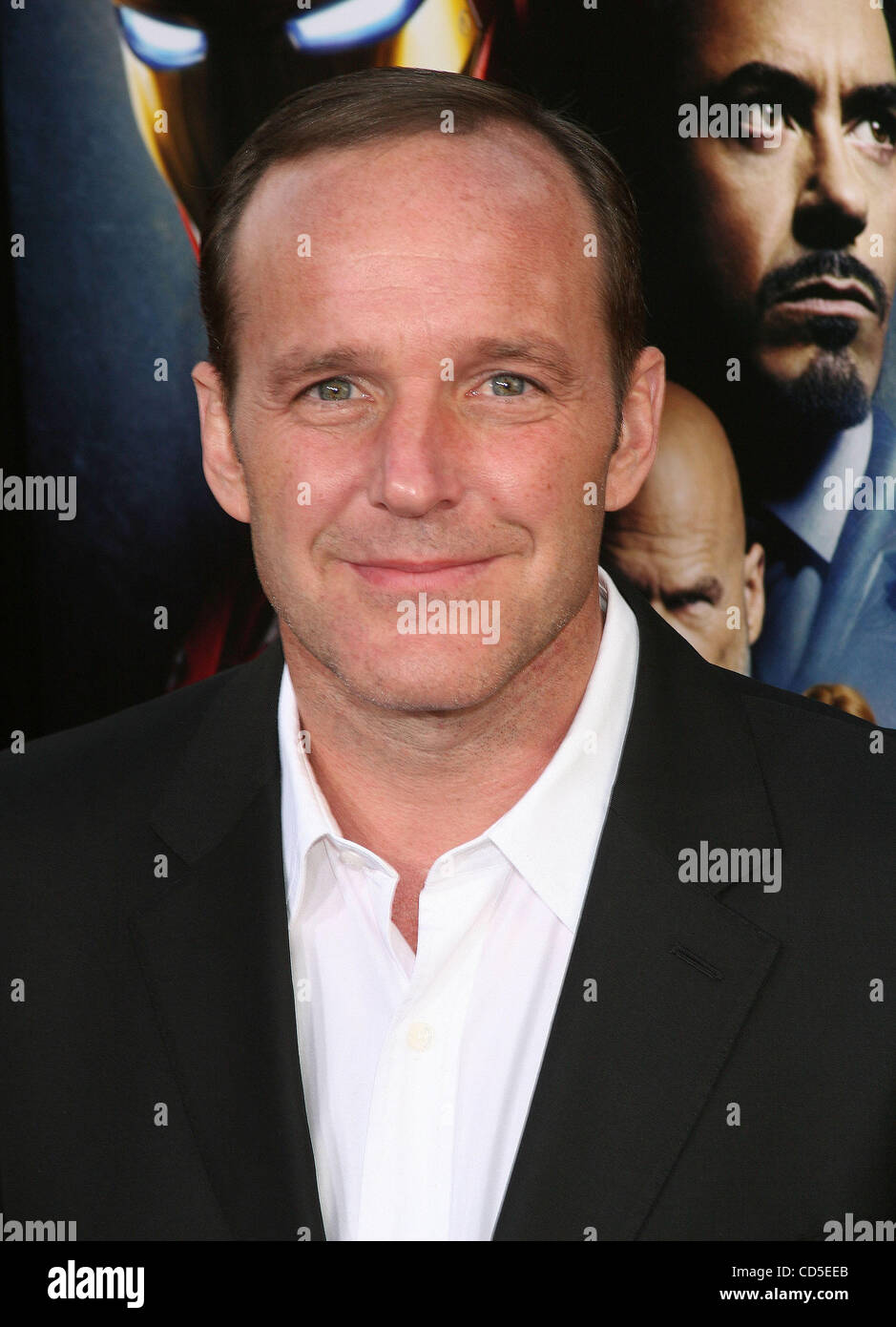 Clark Gregg at the Iron Man Premiere held at Grauman's Chinese Theater ...