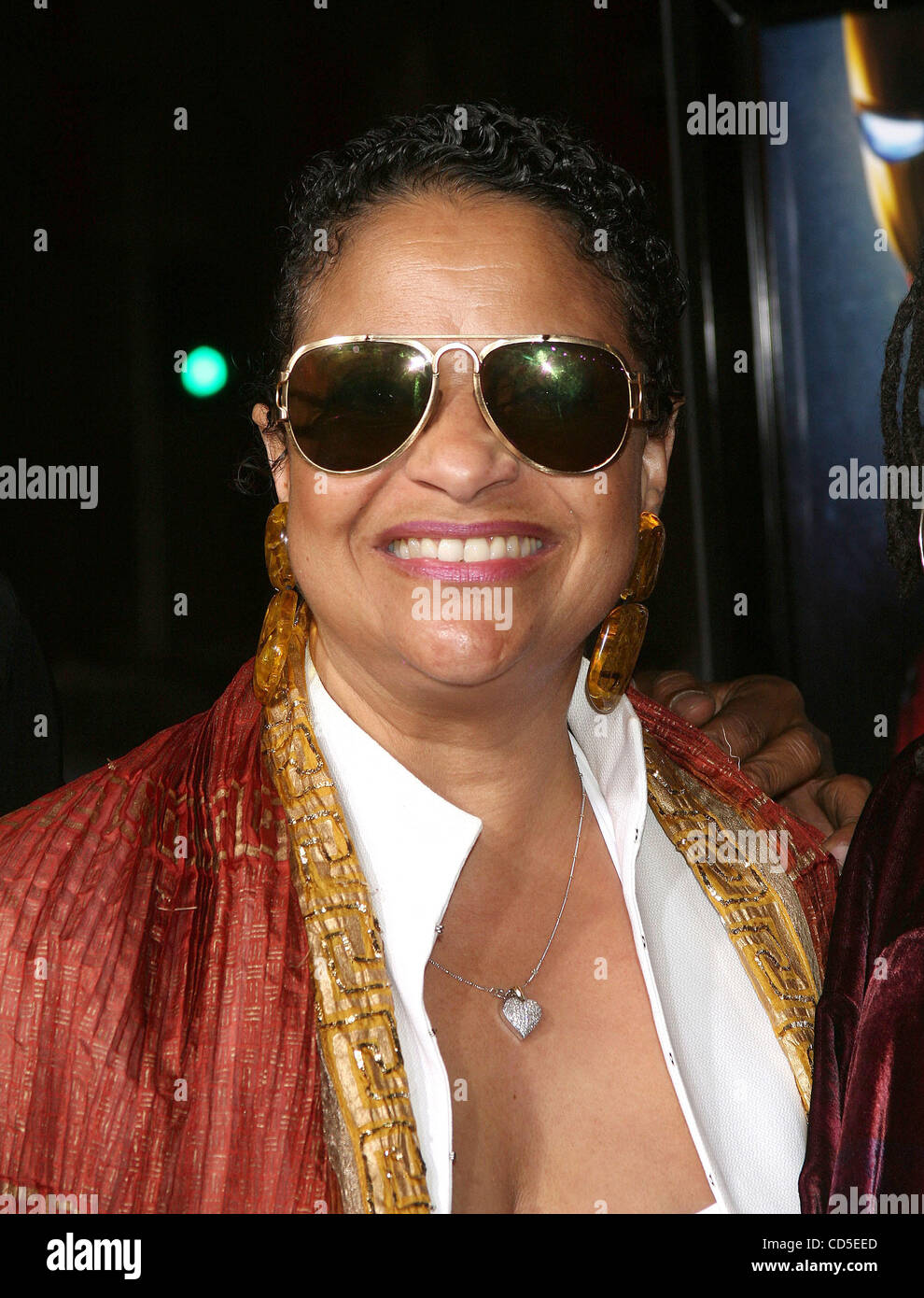 Choreographer Debbie Allen at the Iron Man Premiere held at Grauman's ...