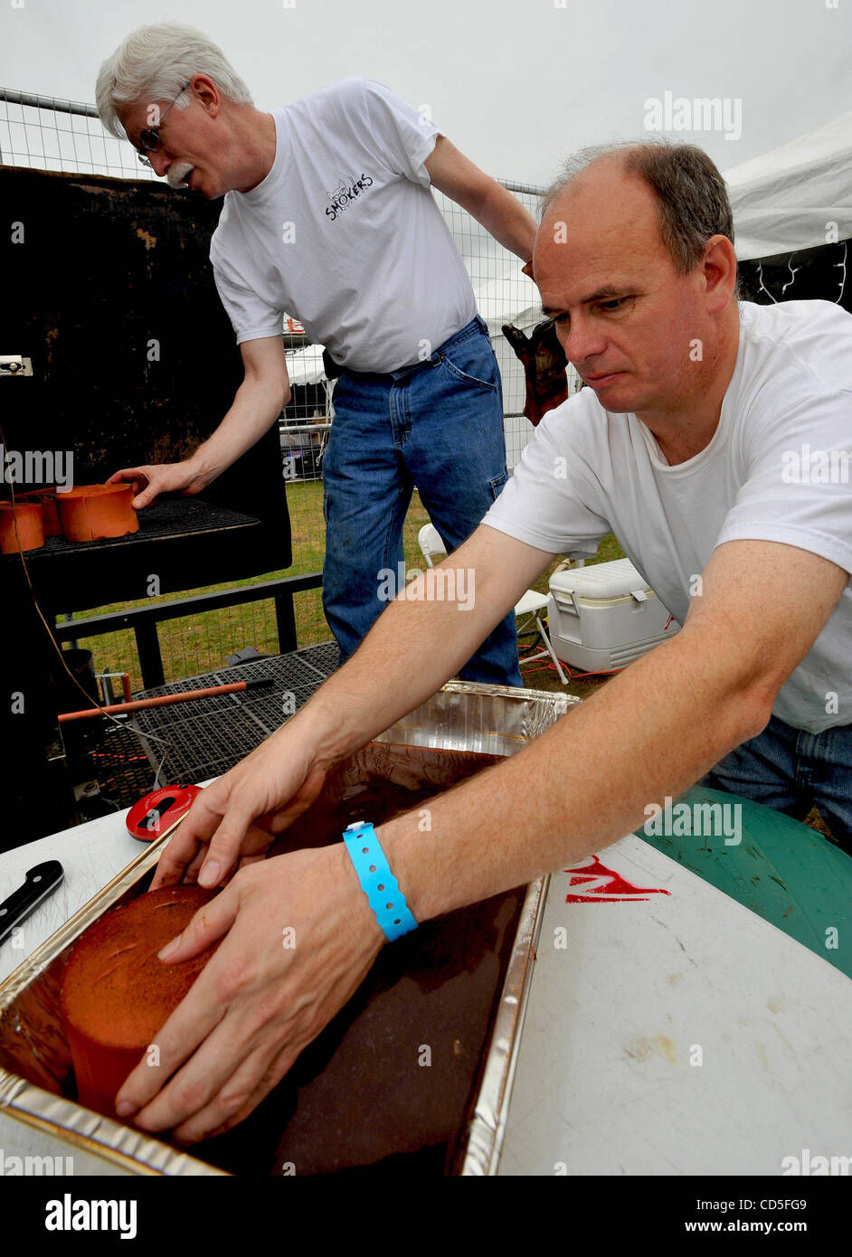 May 15, 2008 - Memphis, Tennessee, USA - RICK ESTEP, right, and MIKE ...