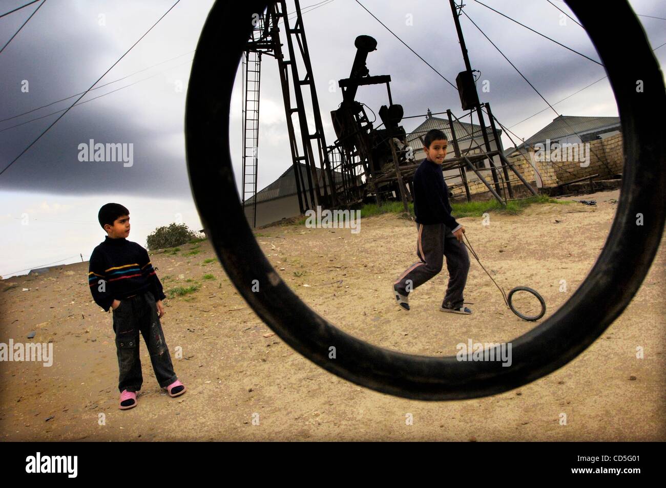 Jun. 09, 2008 - Balaxani Village, Binaqadi Region, Azerbaijan ...