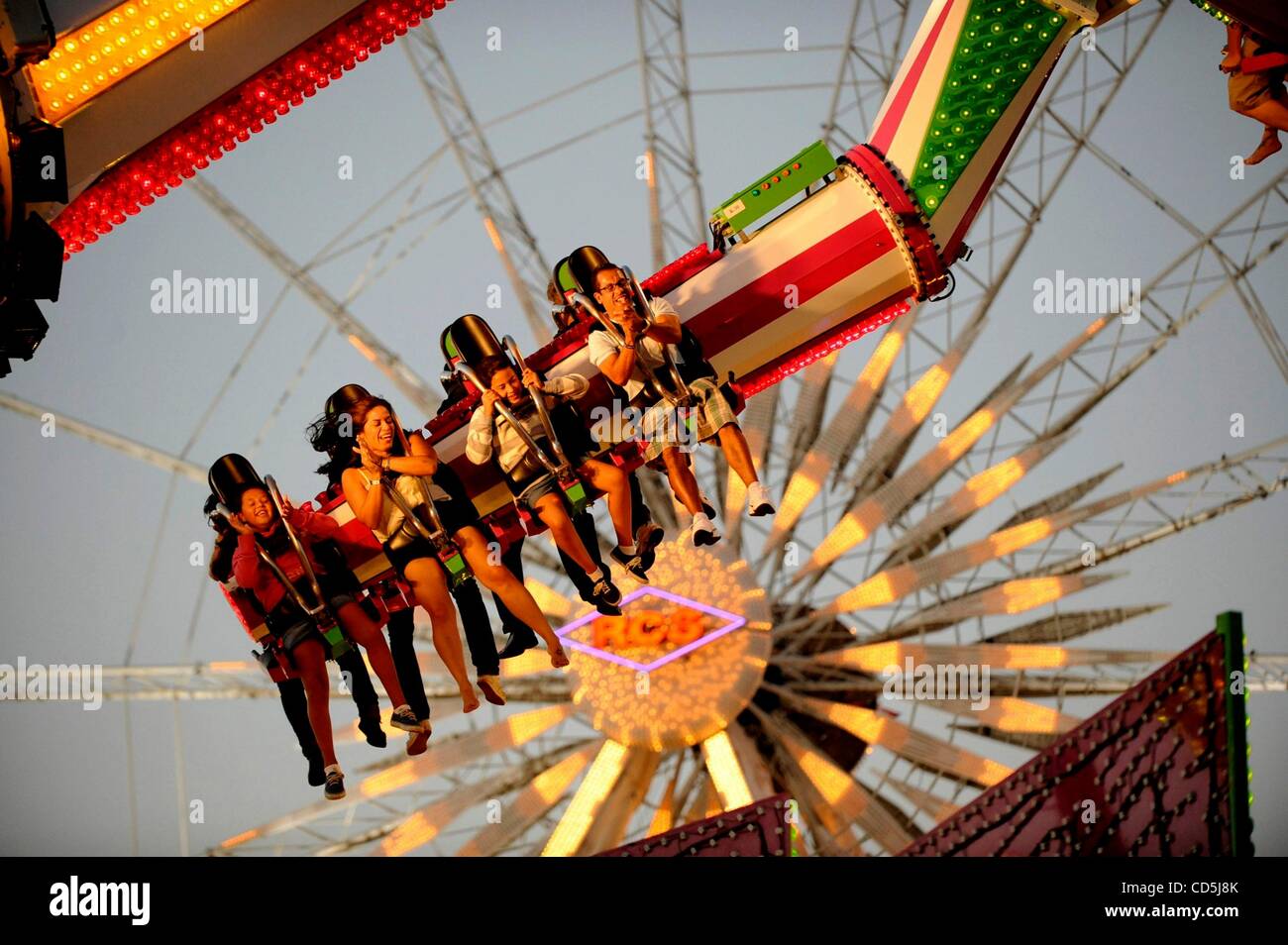 Jul 26, 2008 - Costa Mesa, California, U.S. - Fast moving and spinning ...