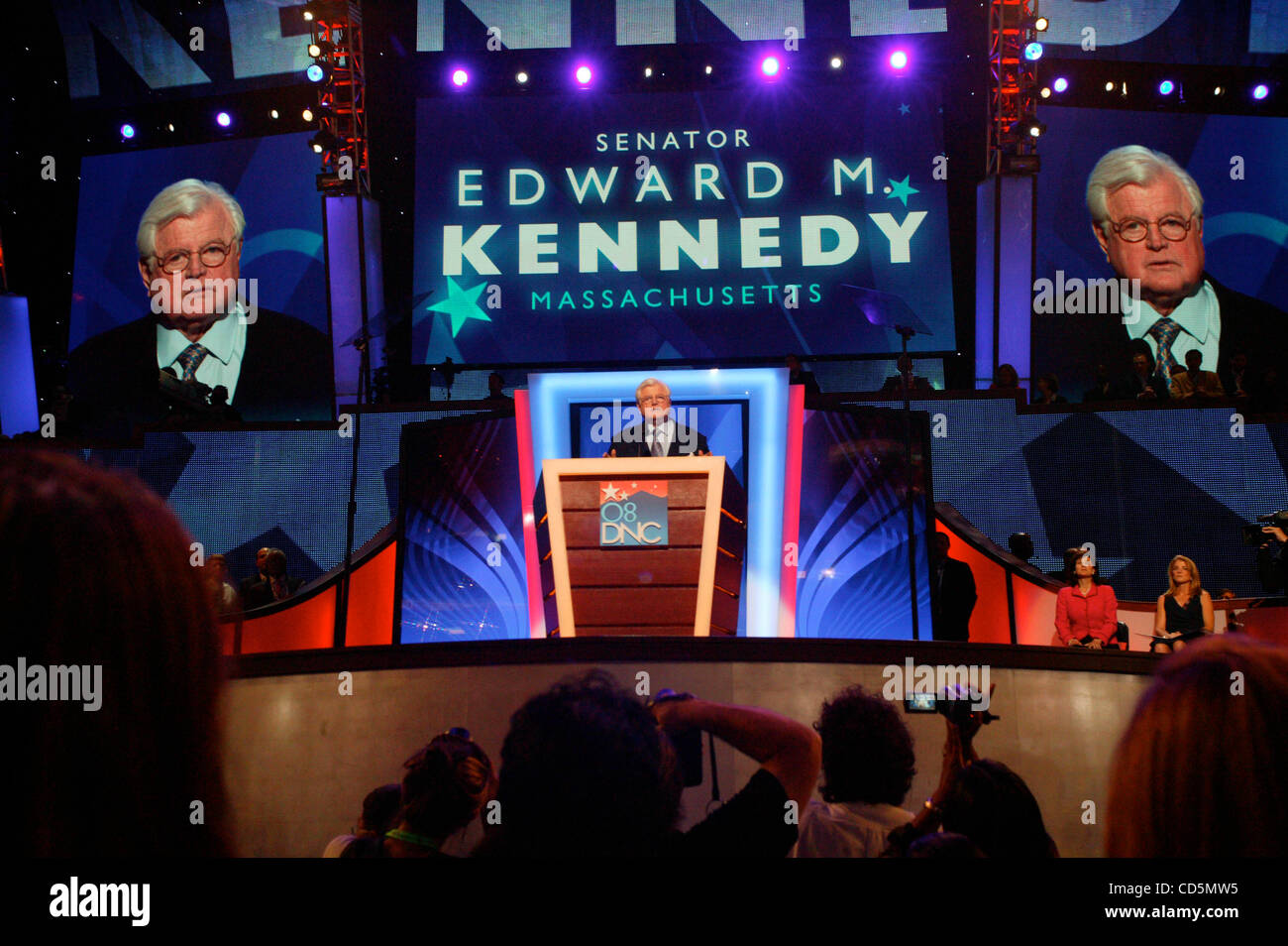 K59301BCO Opening Night of The Democratic National Convention in Denver ...